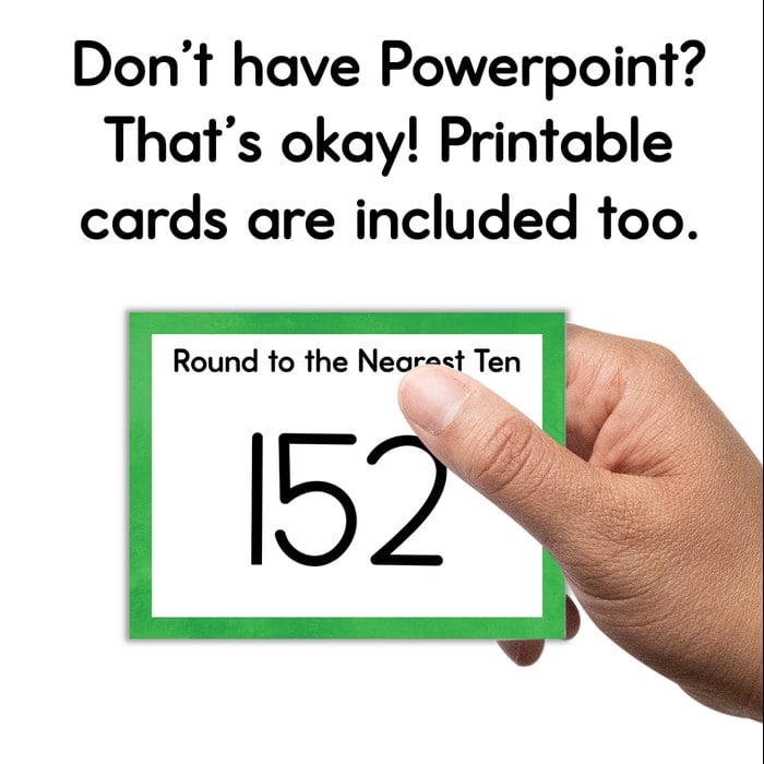 Rounding Numbers to the Nearest Ten Math Bingo Game - Fishyrobb