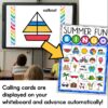Summer Bingo Game End of the Year Party Activity - Fishyrobb