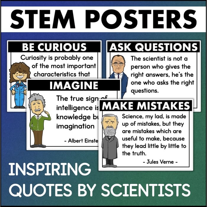 Inspirational Science Quotes for Kids Famous Scientists and ...
