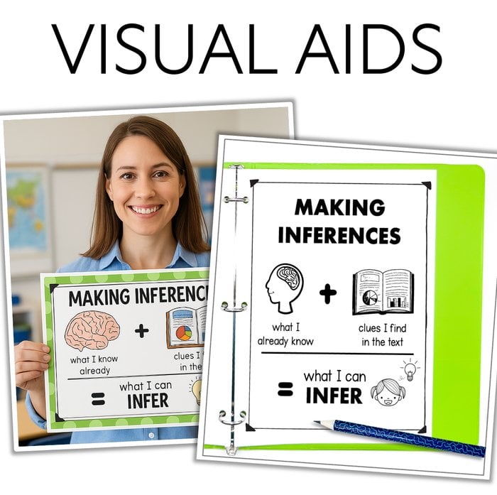 Making Inferences Reading Passages and Worksheets