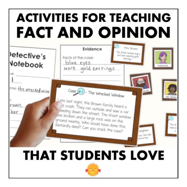 5 Fact and Opinion Activities & Lesson Ideas Your Students Will Love ...