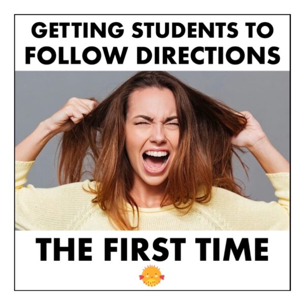 How to Get Students to Follow Directions the First Time