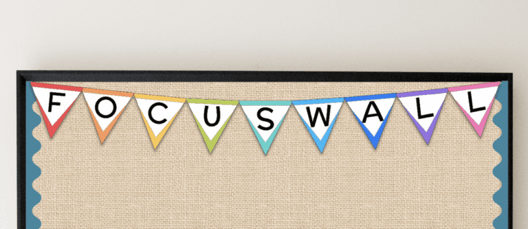 Classroom Focus Wall Ideas: The Best Ways To Create and Use One