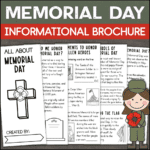 Memorial Day Brochure Informational Text Activity - Fishyrobb