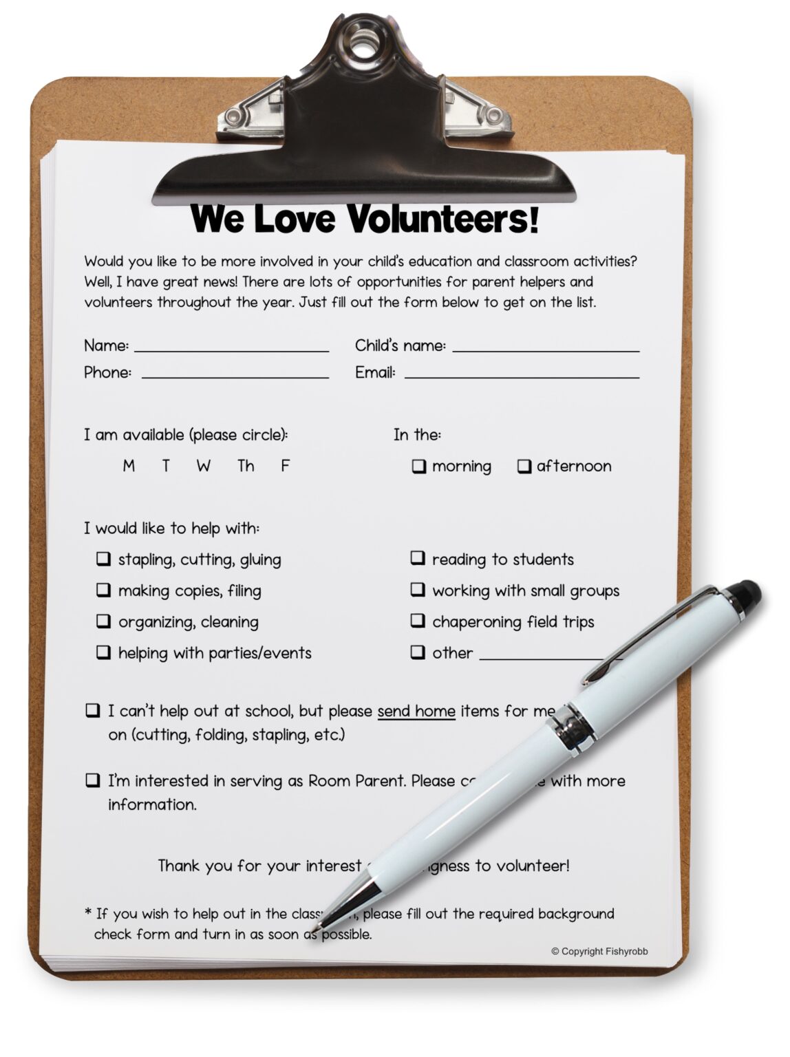 The Best Ideas for Parent Volunteers in the Classroom