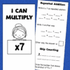 Multiplication Brochures Math Facts Practice - Fishyrobb
