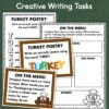 Thanksgiving Writing Prompts Opinion Narrative Descriptive Creative ...