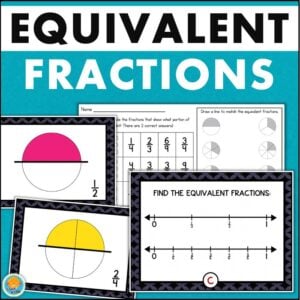 Fun Hands-On Equivalent Fractions Activities for 3rd Grade - Fishyrobb