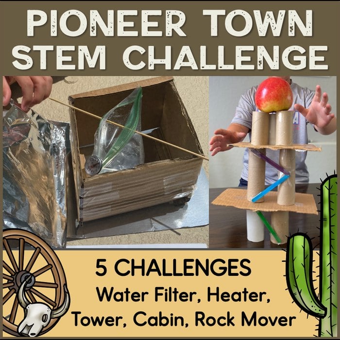 STEM Challenges for Kids: Desert Island, Arctic, Pioneer Town
