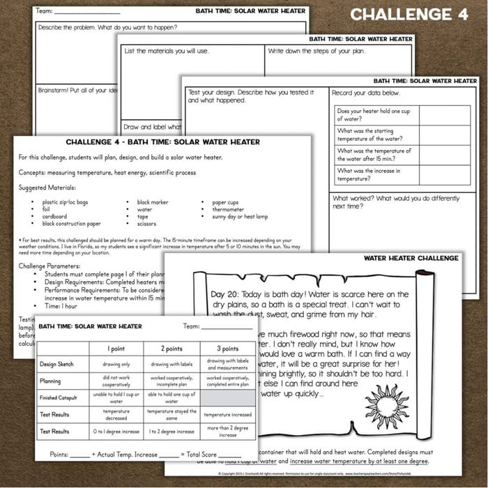 Pioneer STEM Activities Set of 5 Challenges - Fishyrobb