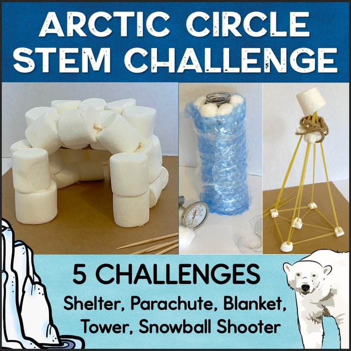STEM Challenges Bundle: Pioneer, Desert Island, Arctic Circle STEM ...