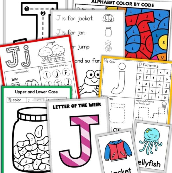 Letter of the Week Activities and Worksheets A to Z Bundle
