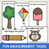 Measuring Length in Inches Measurement Activities