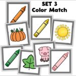 Partner Pairing Cards for Cooperative Learning Things That Go Together