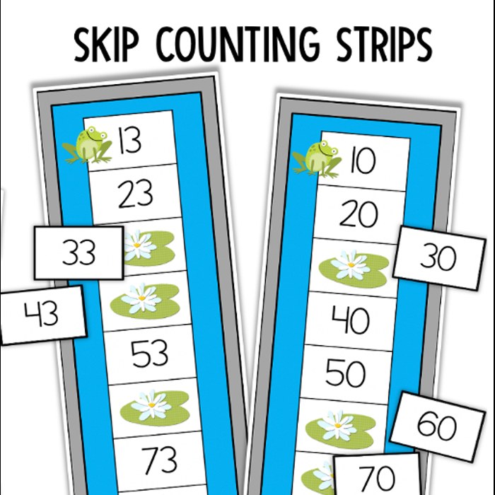 Hundreds Chart Puzzles Number Sense and Skip Counting Activities