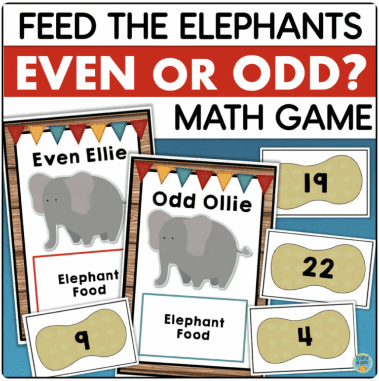 How to Teach Odd and Even Numbers: 6 Easy Ideas - Fishyrobb