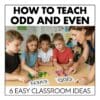 How to Teach Odd and Even Numbers: 6 Easy Ideas - Fishyrobb