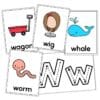 Free Printable Alphabet Flash Cards - Fishyrobb